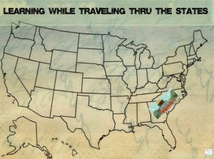 Learning While Traveling Thru The States