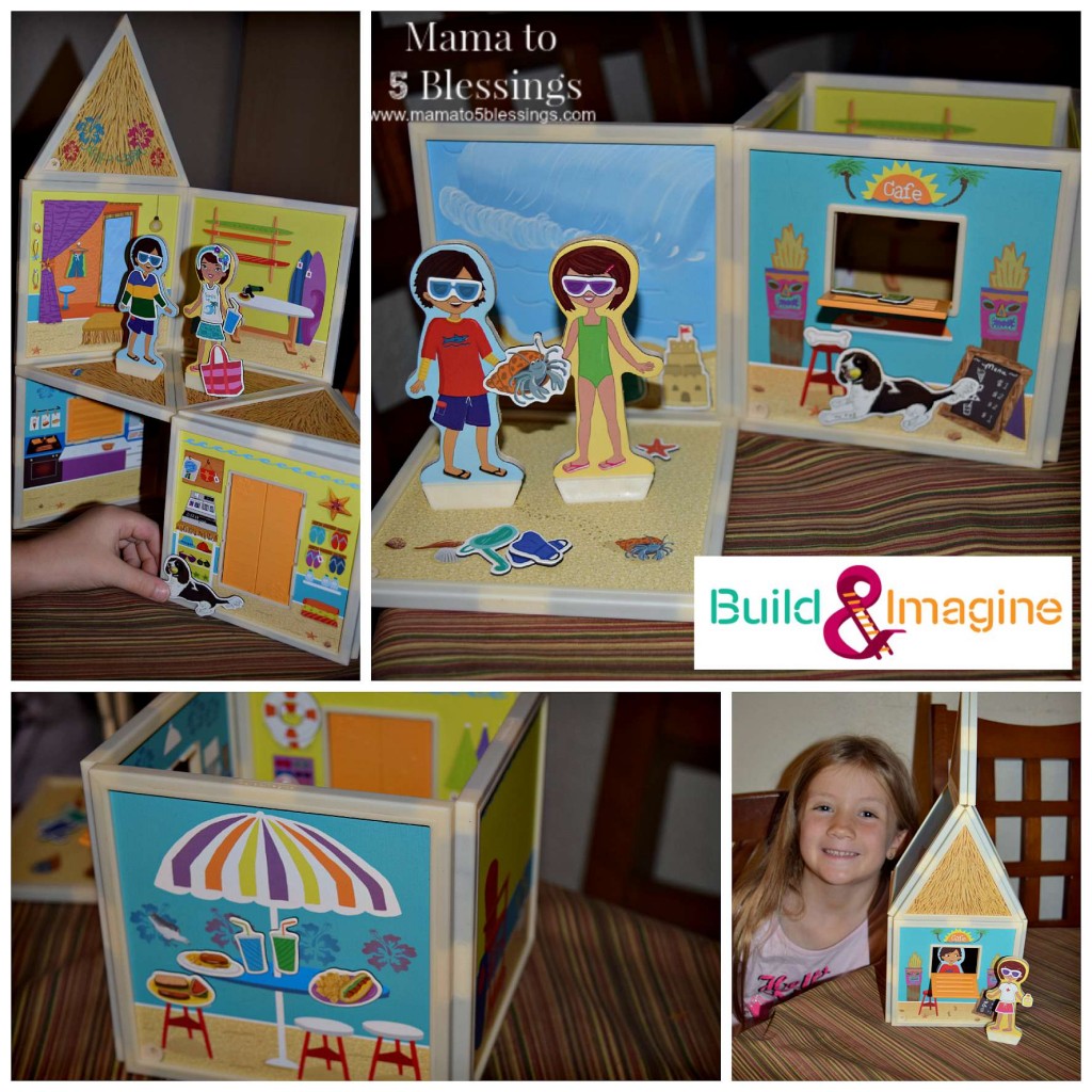 Children Can Create And Building With The Build & Imagine Sets